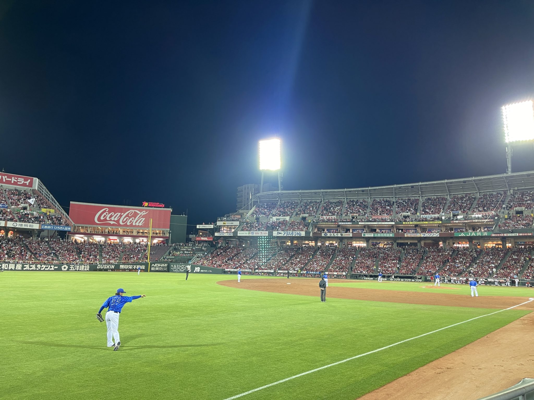 横浜DeNAベイスターズ森原選手の試合帯同に行ってきました | StudioTAIKA